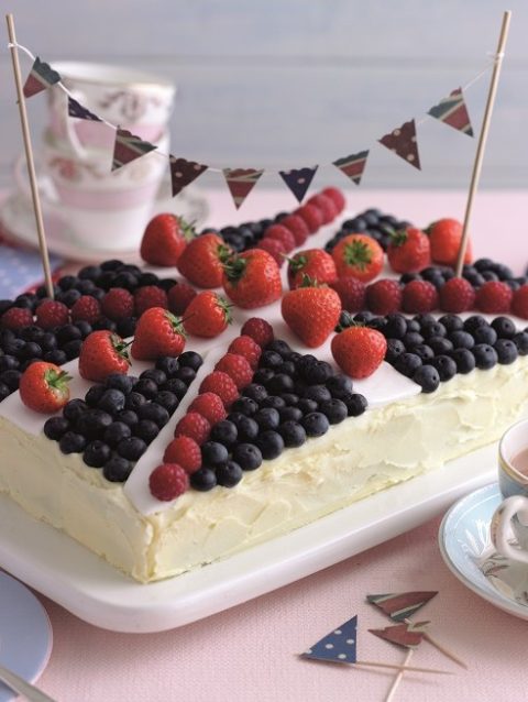 Union Jack Coronation Cake – Love Fresh Berries