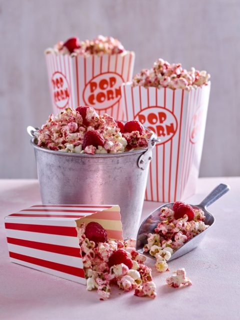 Raspberry and Coconut Popcorn – Love Fresh Berries